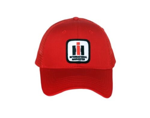 IH International Harvester Men's Hat, Red Mesh Back - Crown Power ...